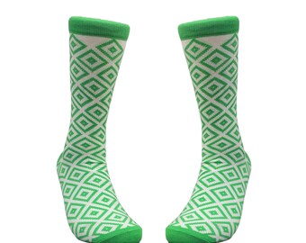 Diamond Pattern Sock - Etsy