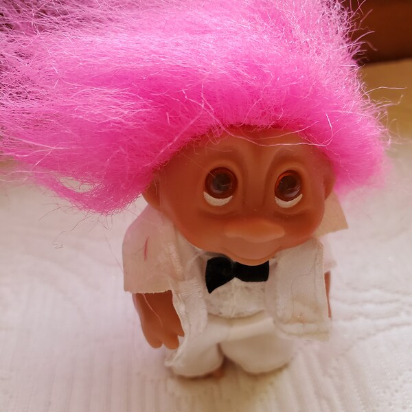 Black Hair Troll - Etsy