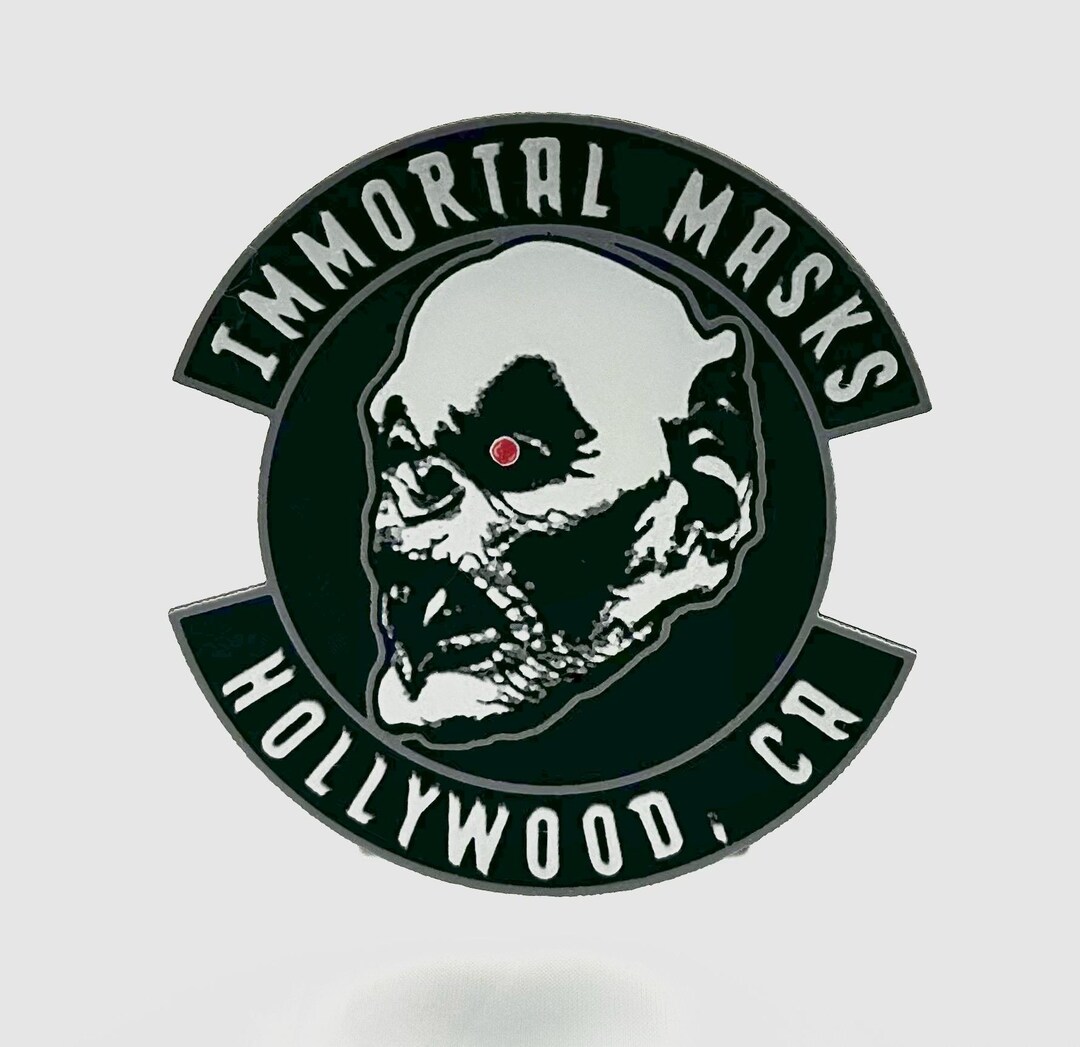 Immortal Masks 3D Printed Plaque Display - Etsy