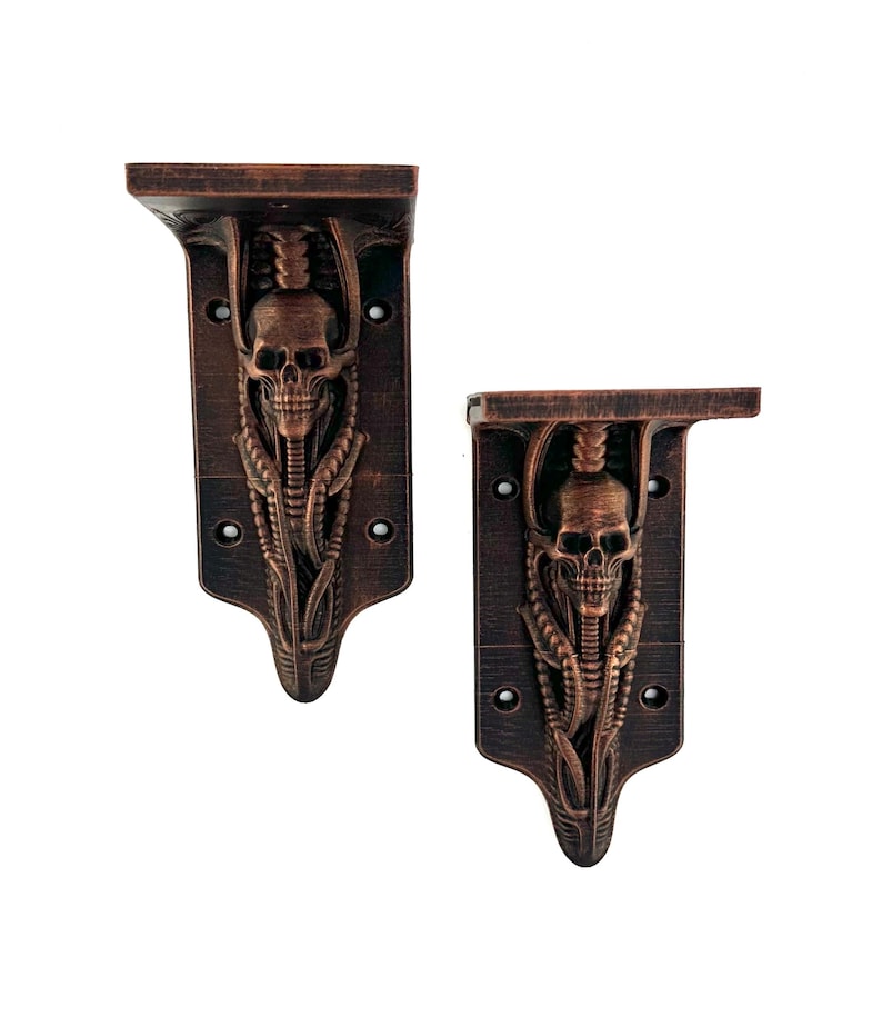 Skull Style Shelf Brackets - Etsy