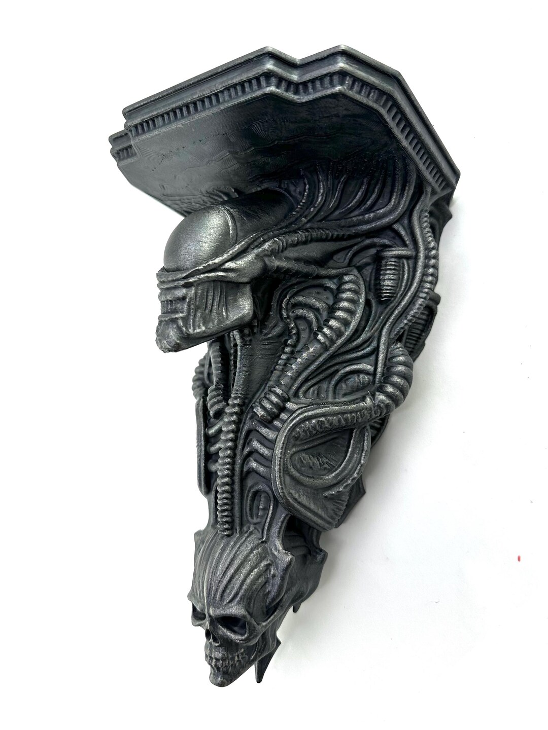 Xenomorph Skull Style Wall Shelf - Etsy
