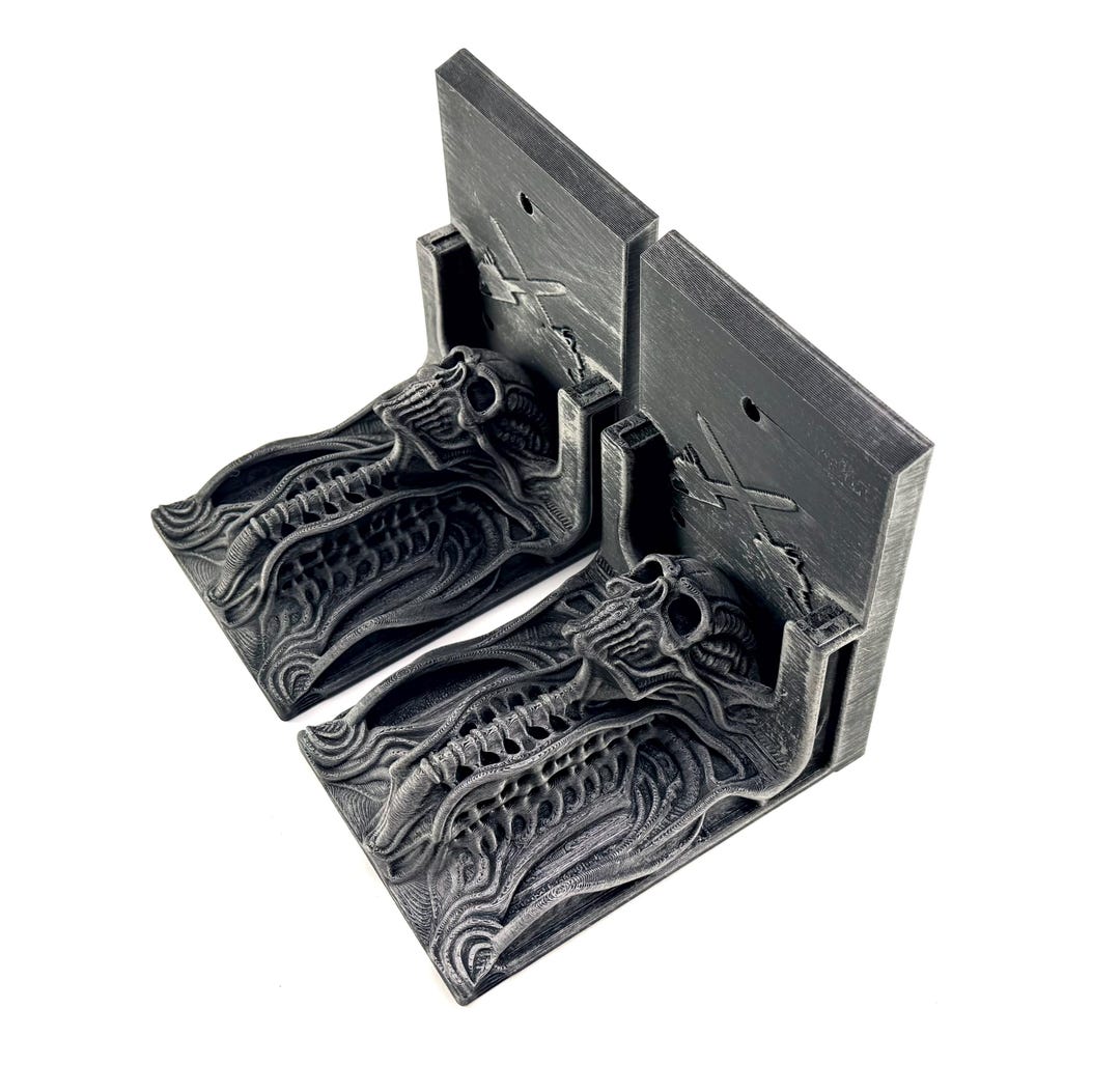 Skull Style Heavy Duty Shelf Brackets (pair) - Etsy
