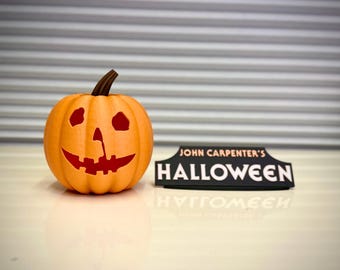 Halloween LED Title Sequence Pumpkin Display - Etsy