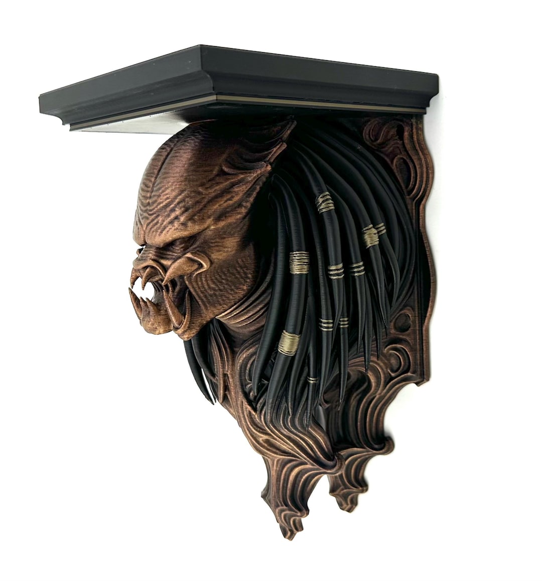 Arny Predator Copper Style Wall Shelf - Etsy