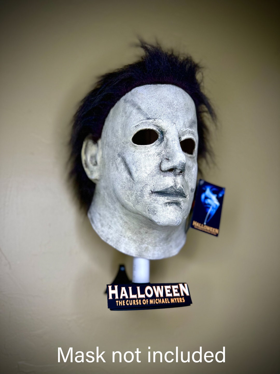 Wall Mounted Mask Stand Kit - Custom Designs Available - Etsy