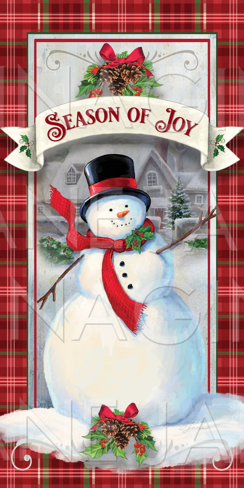 Snowman DIY Craft Decor SIGN and Art Printable Snowman With - Etsy
