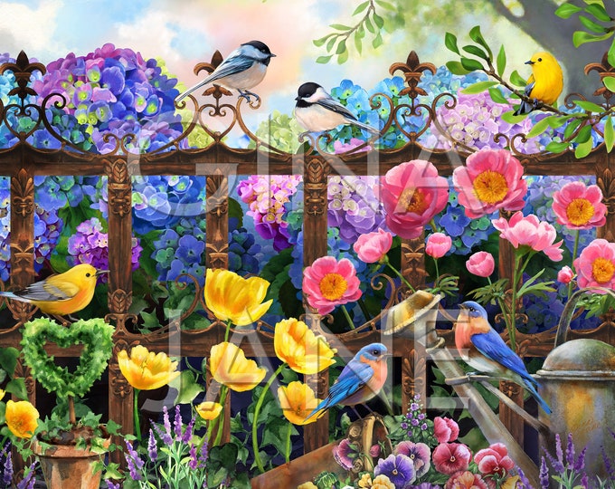 Gina Jane Cottage Garden Fine Art Printable Summer Flowers - Etsy