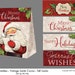 Vintage Christams Santa Hot Cocoa Party Printables DIY Christmas Gift ...