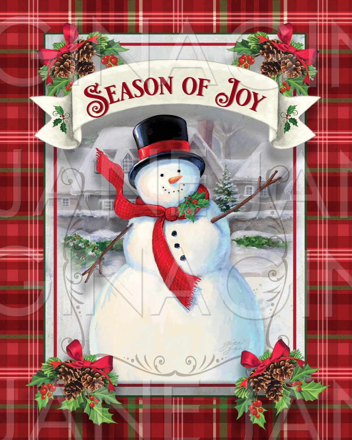 Snowman DIY Craft Decor SIGN and Art Printable Snowman With - Etsy