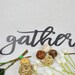 Gather Wooden Sign Wooden Word Cut Wooden Laser Cut Gather Word Cut Out ...