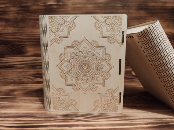 Laser cut box Cdr Vector Files Laser cut files SVG Ai cnc pattern ...