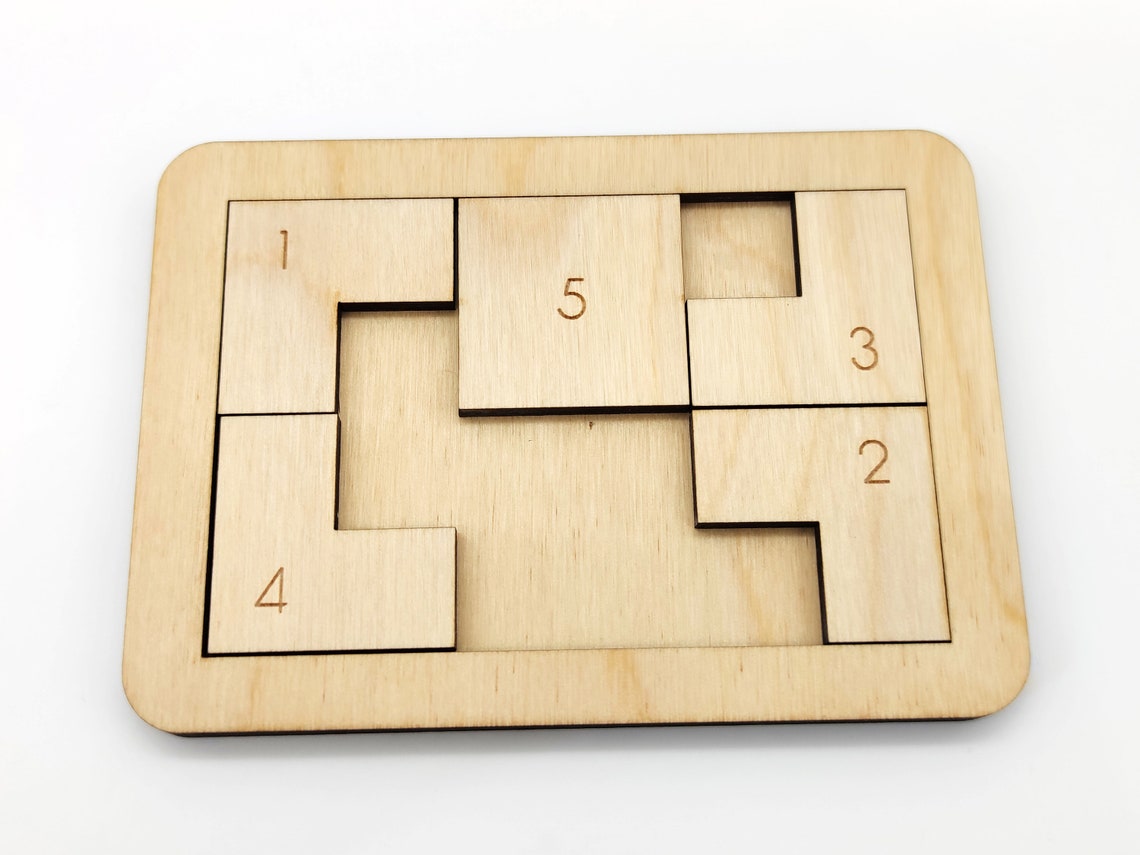 Puzzle Laser Cut Files SVG DXF Vector Plans Laser Cut | Etsy