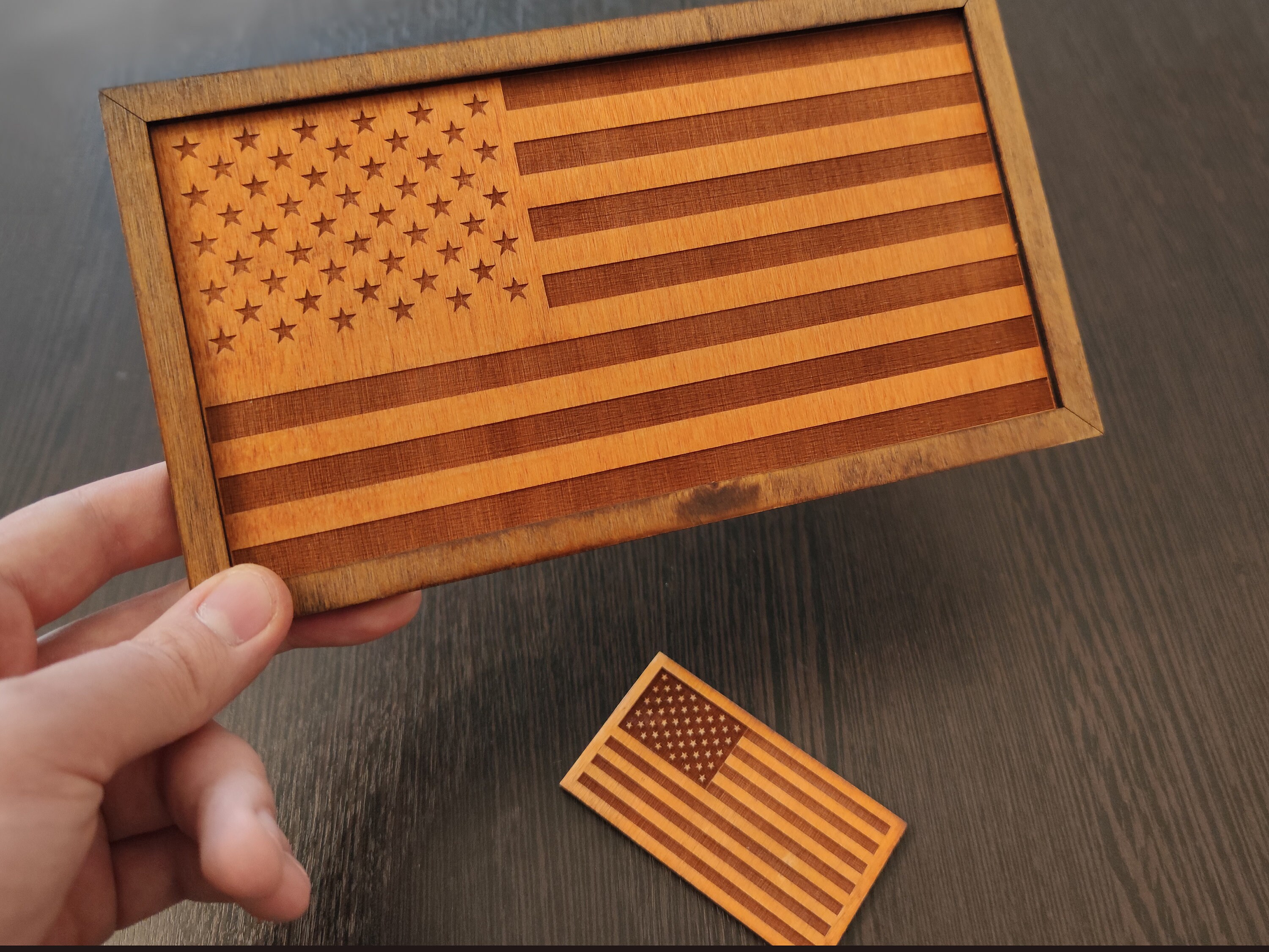 American Flag. Laser cut files SVG DXF vector plans | Etsy