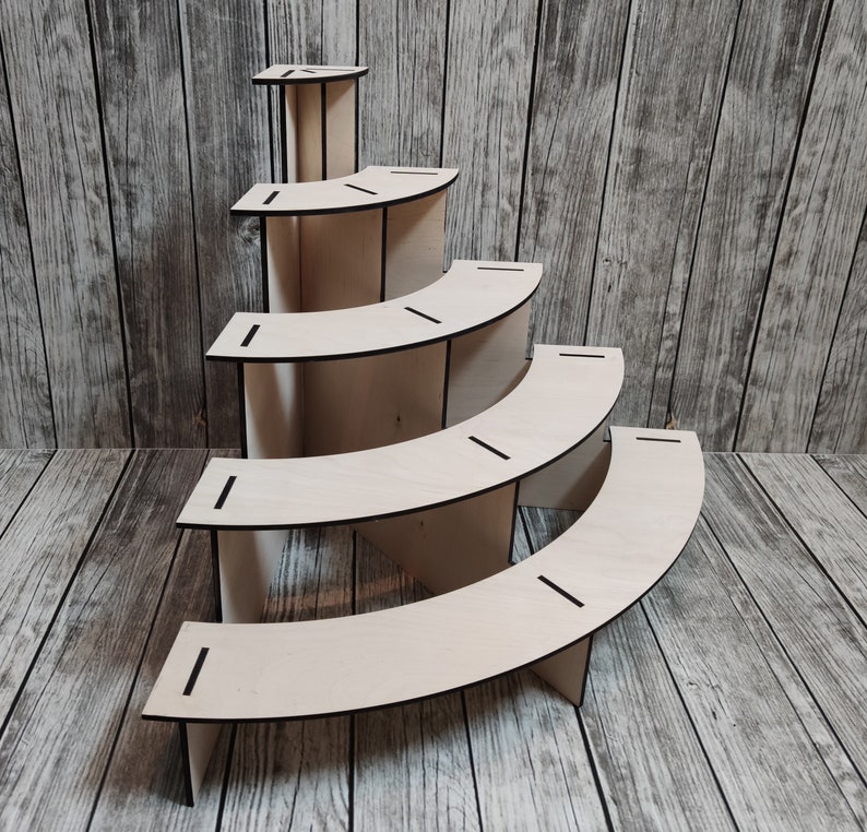 Cupcake. Cake Stand Pattern Vector for Laser Cutting candy | Etsy