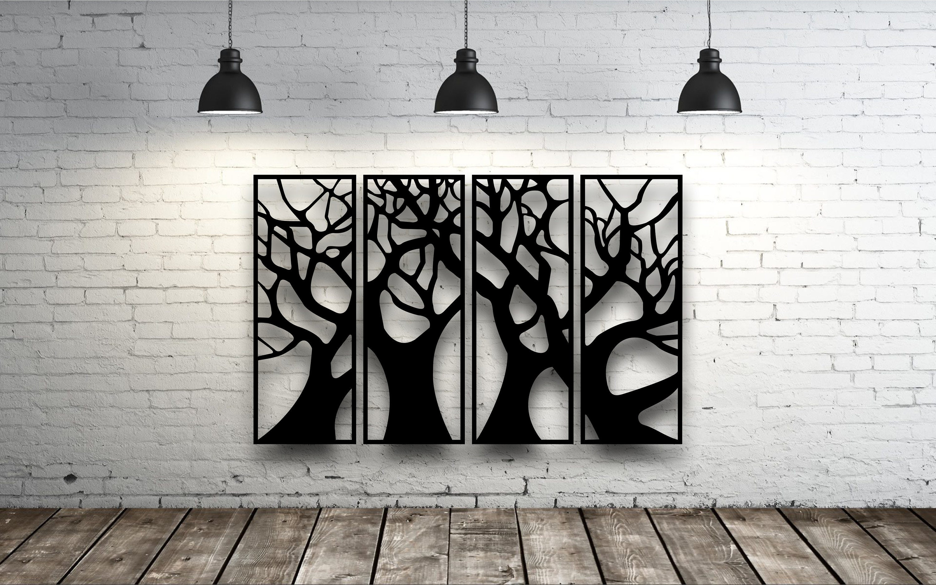 Panel Tree. Laser cut files SVG DXF CDR vector plans laser | Etsy Panel Tree. Laser cut files SVG DXF CDR vector plans laser | Etsy