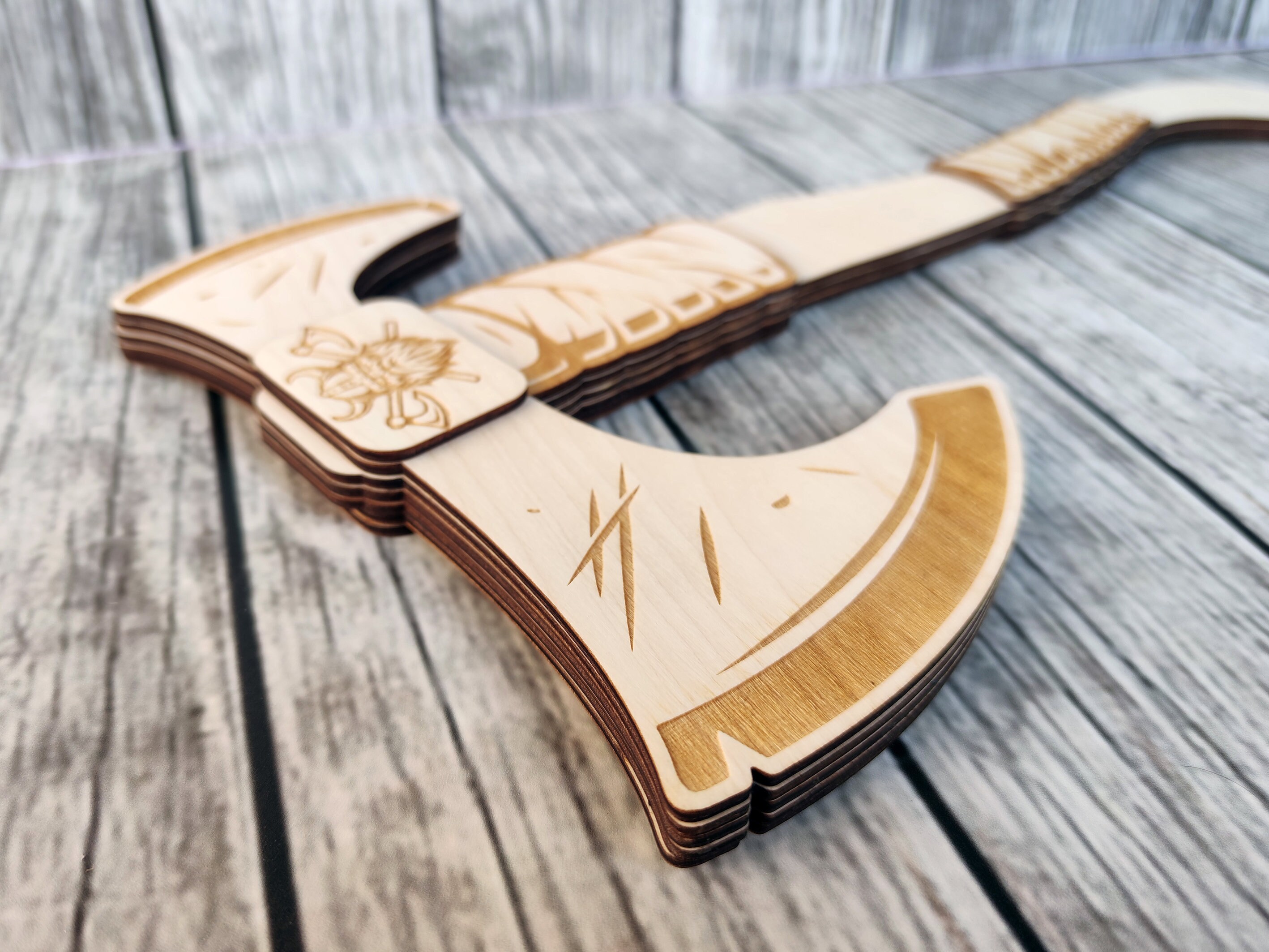 Viking axe. Laser cut files SVG DXF glowforge file laser | Etsy