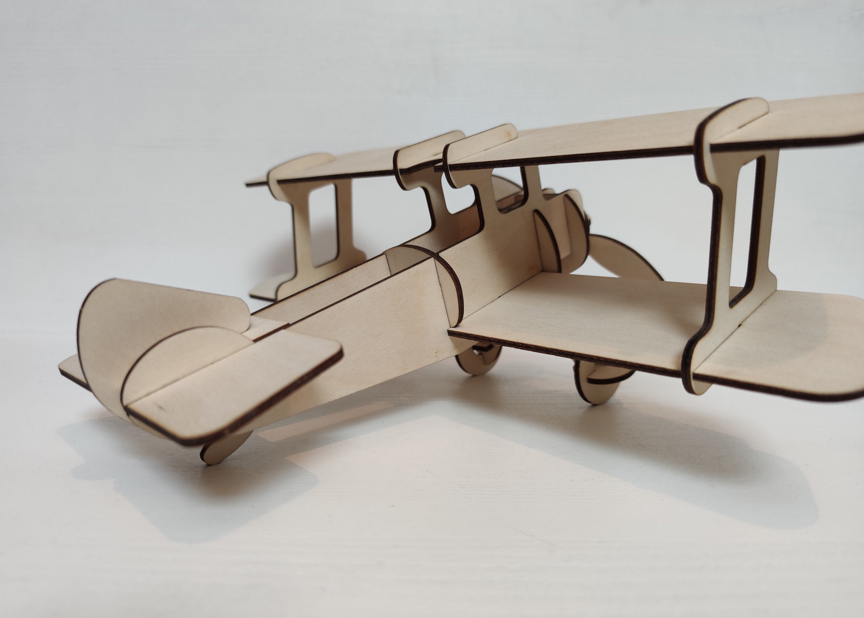 Airplane. Laser cut files SVG DXF CDR vector plans files | Etsy