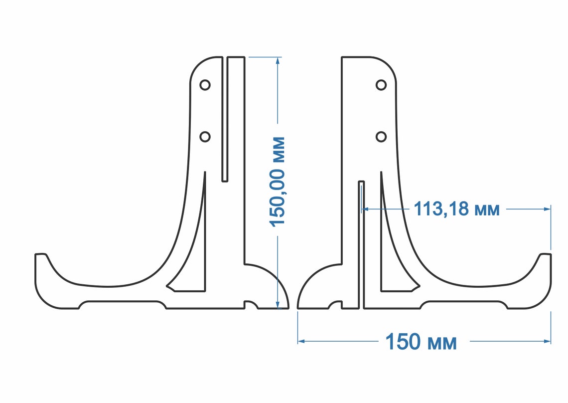 Laser Cut Stand Template Free