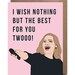 Adele Congratulations Card Celebrity Card, Funny Engagement Card ...