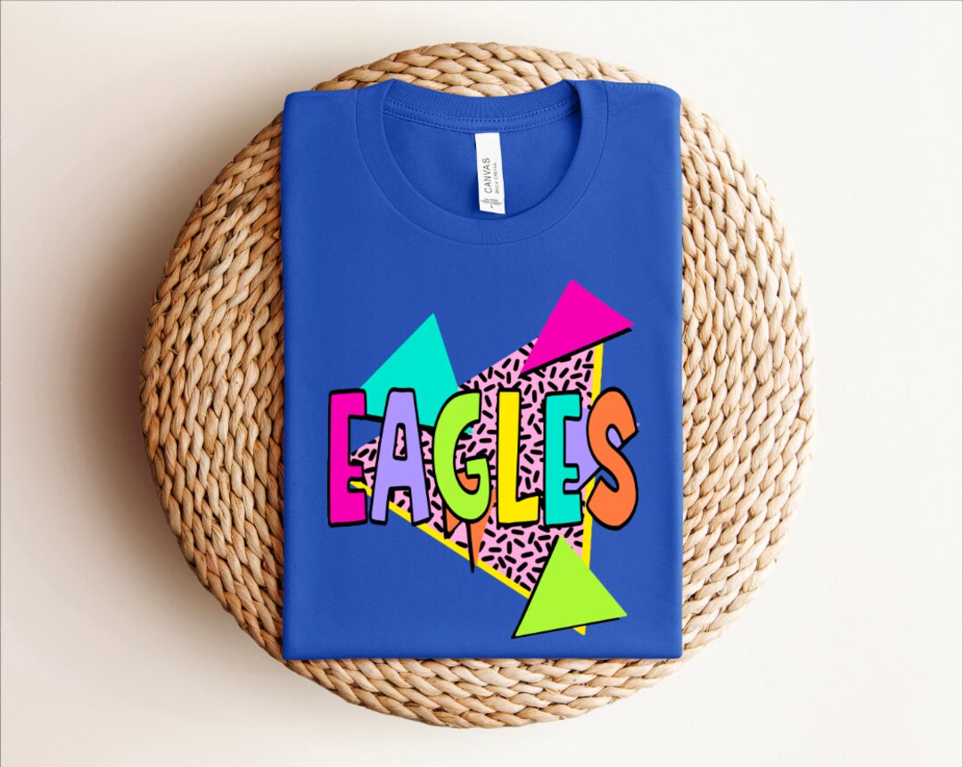 HTV Transfer - DIY Transfer - Eagles - Mascot - Retro - Colorful ...