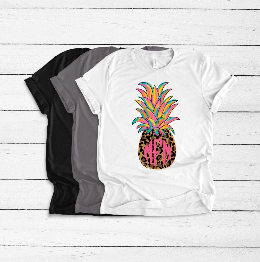 HTV Transfer - DIY Transfer- Personalized Pineapple Transfer- Summer ...