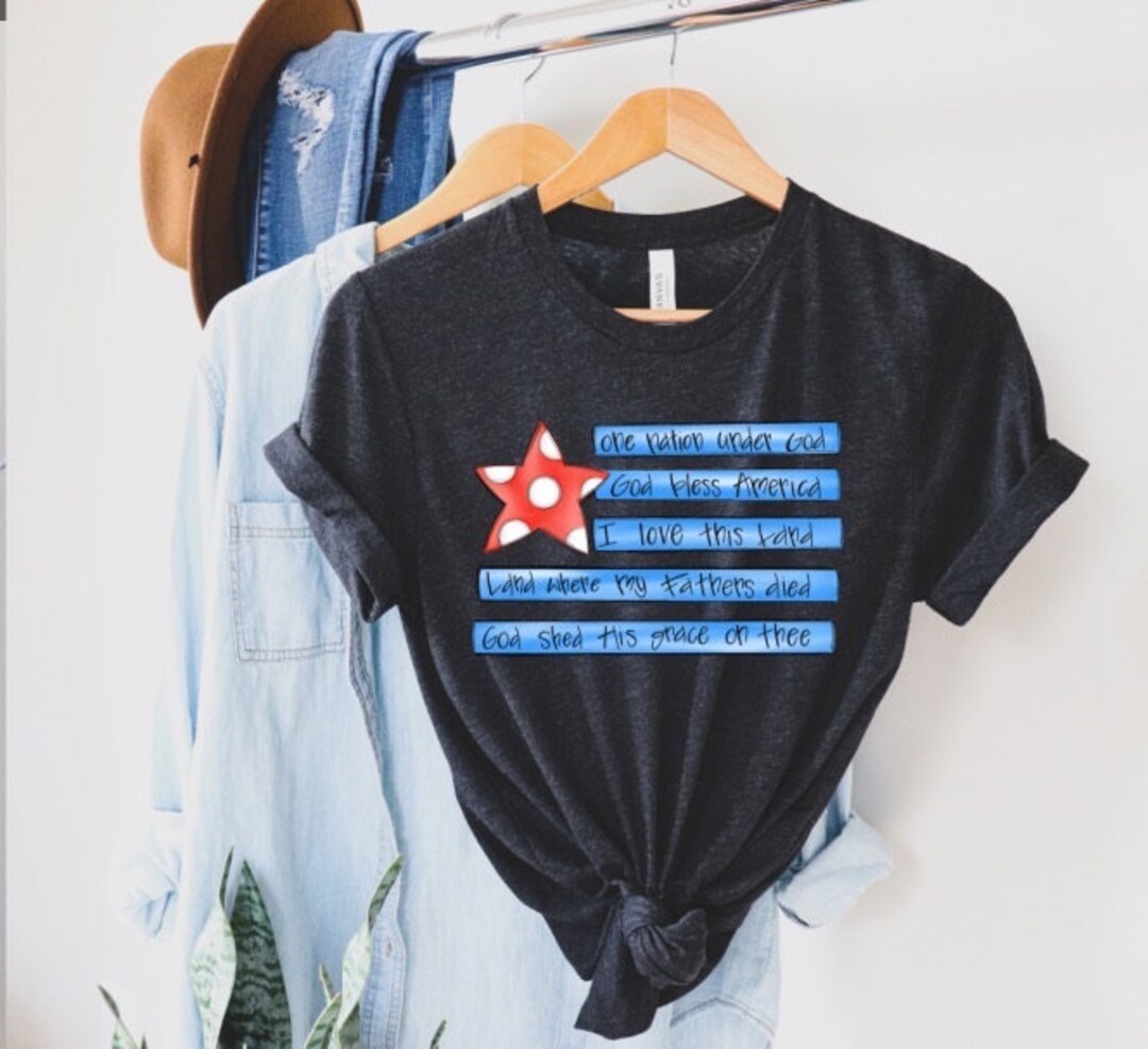 HTV Transfer - DIY Transfer - Flag - Pledge of Allegiance - Patriotic ...