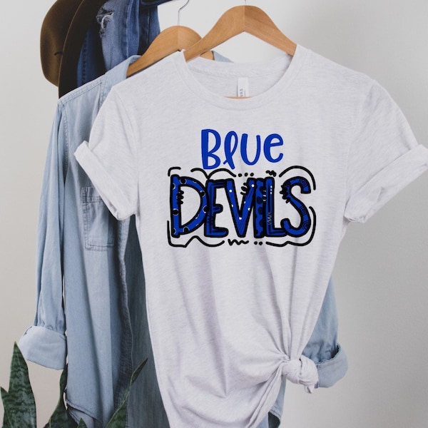 Blue Devils Shirt - Etsy