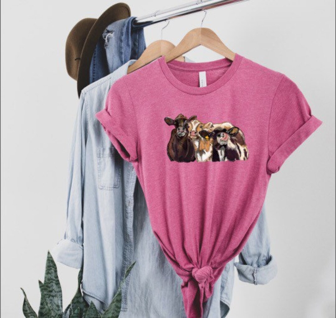 HTV Transfer DIY Transfer Cow Personalized - Etsy