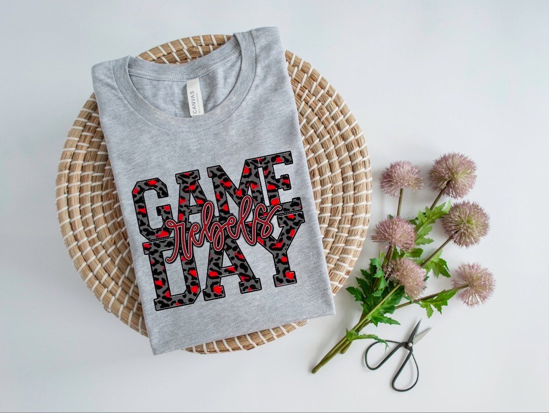 HTV Transfer - DIY Transfer - Game Day - Rebels - Mascot - Etsy