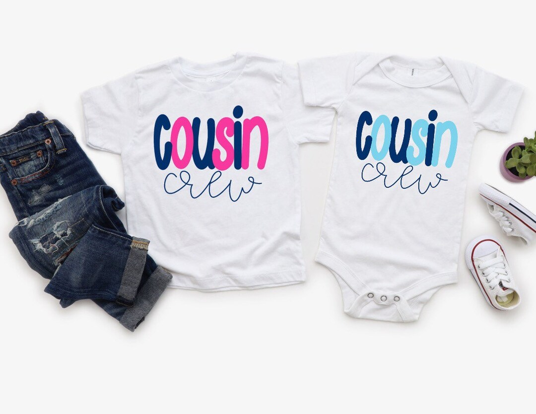 HTV Transfer - DIY Transfer - Cousin Transfer - Kid Transfer - Etsy