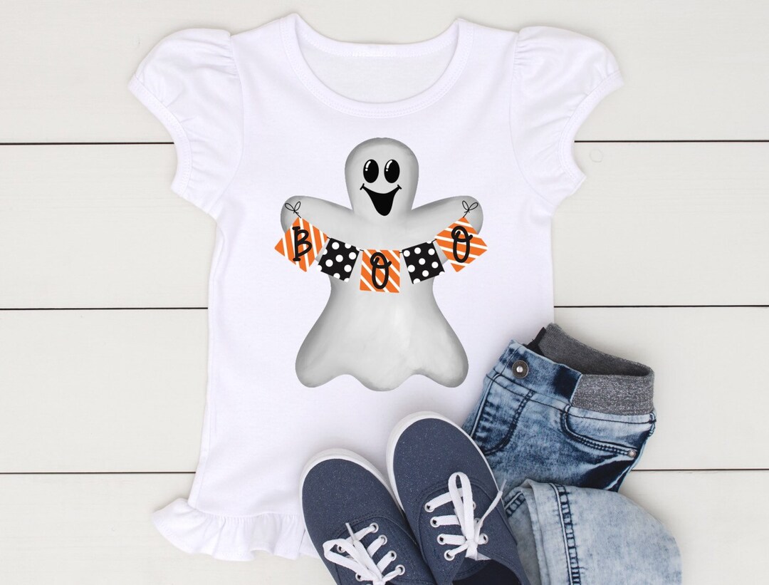 HTV Transfer - DIY Transfer- Halloween Transfer- Ghost Transfer ...