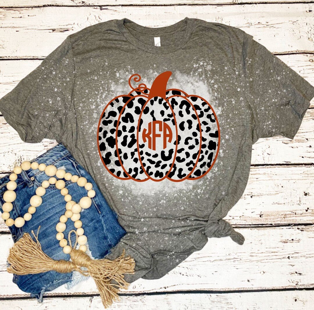 HTV Transfer - DIY Transfer - Pumpkin Transfer - Monogram Transfer ...