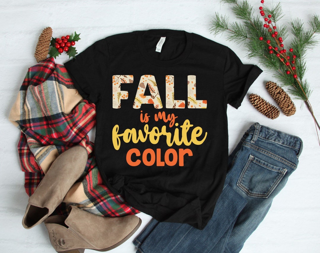 HTV Transfer - DIY Transfer - Fall is My Favorite - Fall - Etsy