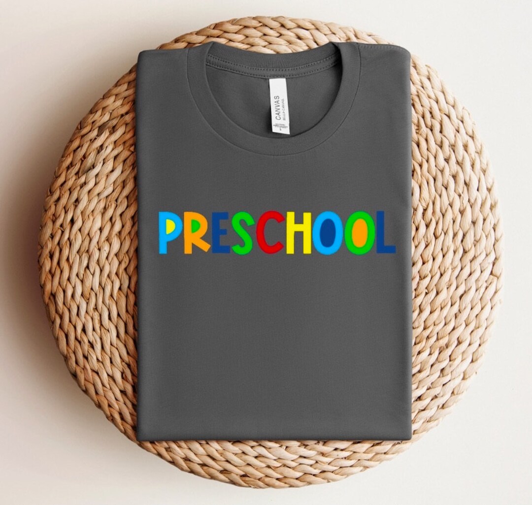 HTV Transfer - DIY Transfer - Preschool - Kids - School - Teacher - Etsy