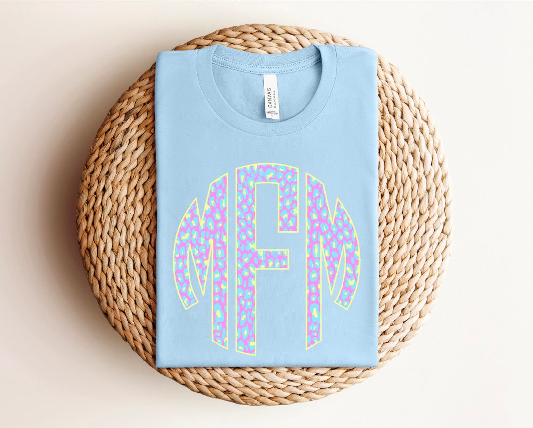 HTV Transfer - DIY Transfer - Pink Blue and Yellow Cheetah - Leopard ...