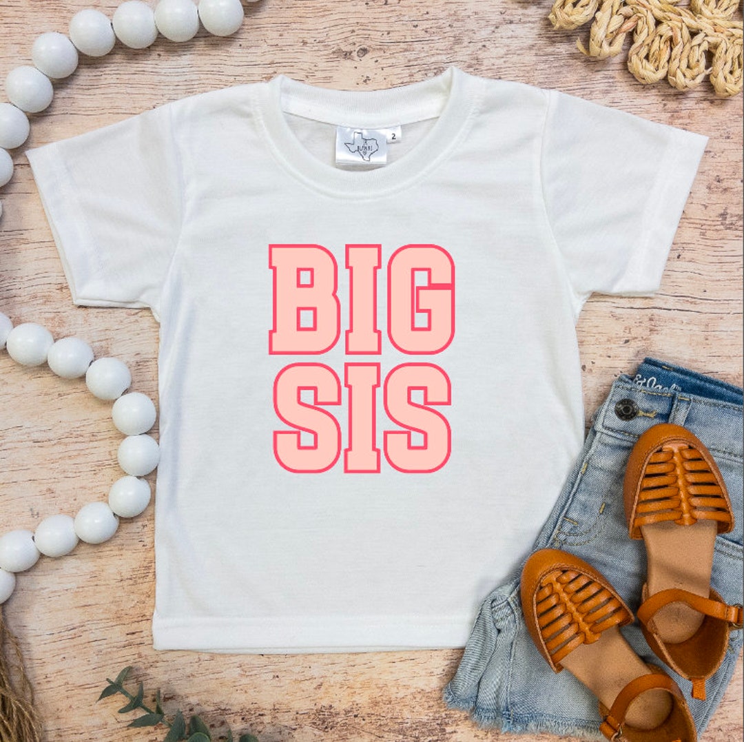HTV Transfer - DIY Transfer - Big Sis - Lil Sis - Sister - Siblings ...