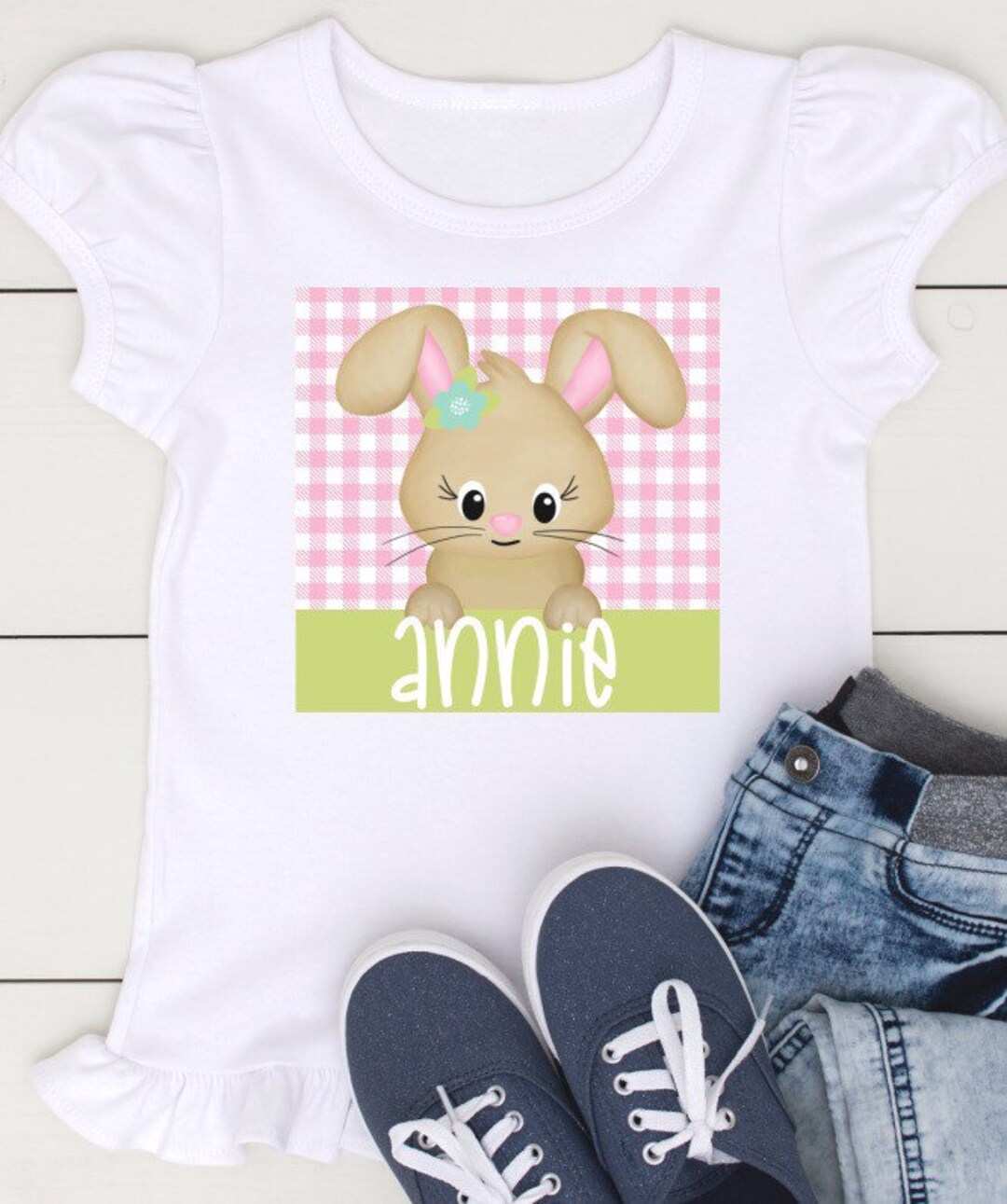 HTV Transfer DIY Transfer Easter Easter Bunny Happy Easter Personalized ...