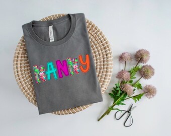 Nanny Claus DTF Transfer, DTF Transfer Ready to Press, DTF Prints ...