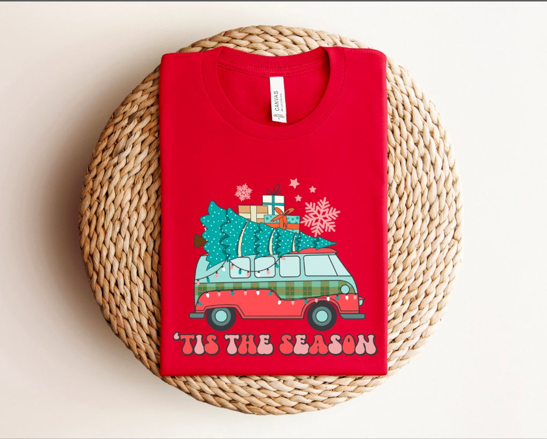 HTV Transfer - DIY Transfer - Tis the Season - Christmas Tree - Xmas ...