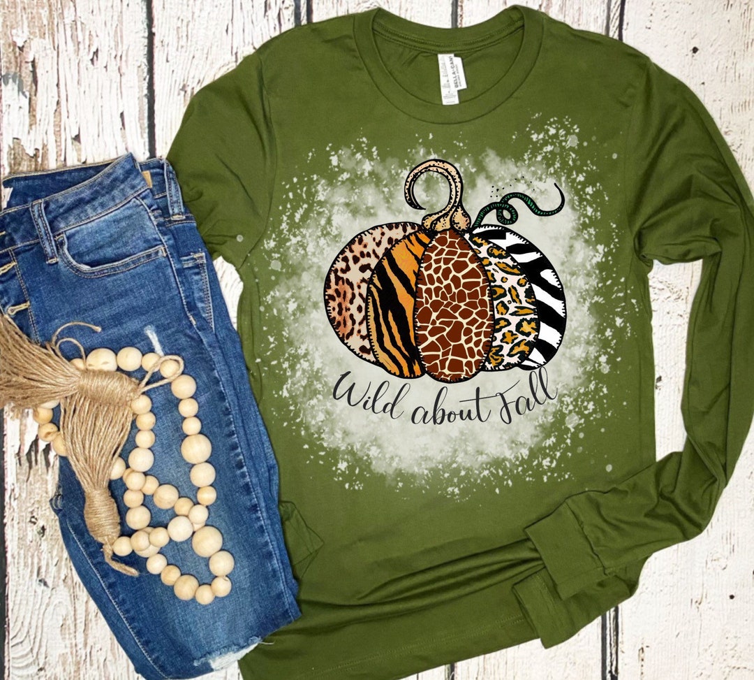 HTV Transfer DIY Transfer Pumpkin Fall Thanksgiving Autumn Animal Print ...