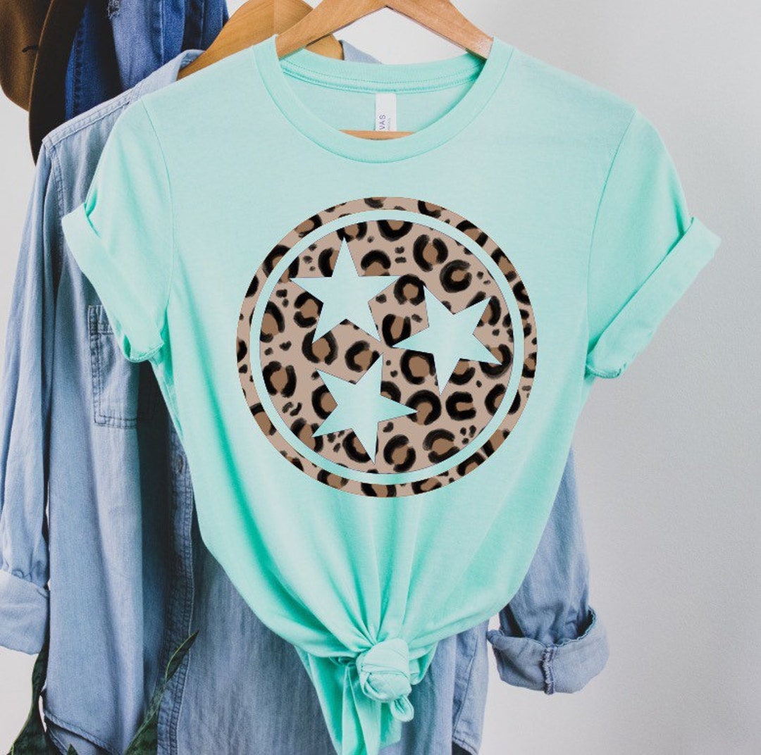 HTV Transfer - DIY Transfer - Cheetah Print Tristar Design - Etsy