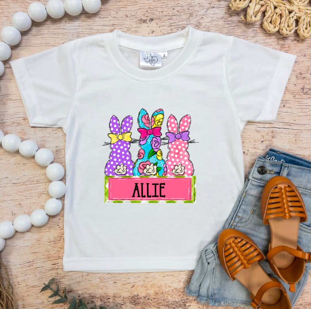 HTV Transfer - DIY Transfer - Easter Bunnies - Easter Transfer - Kids ...