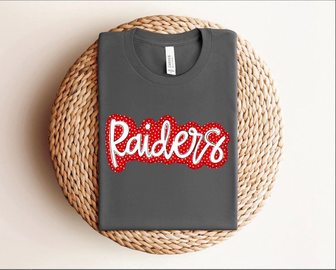 HTV Transfer - DIY Transfer - Mascot - Raider - Pride - Blue - Red ...