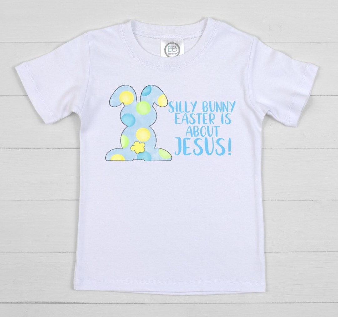 HTV Transfer DIY Transfer Easter is About Jesus Bunny Easter - Etsy UK