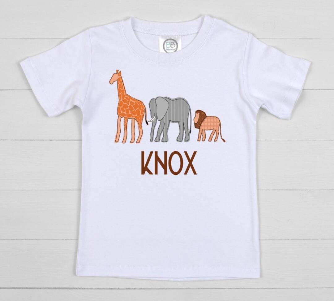 Zoo Animal Transfer Animal Transfer Vinyl Transfer DIY - Etsy