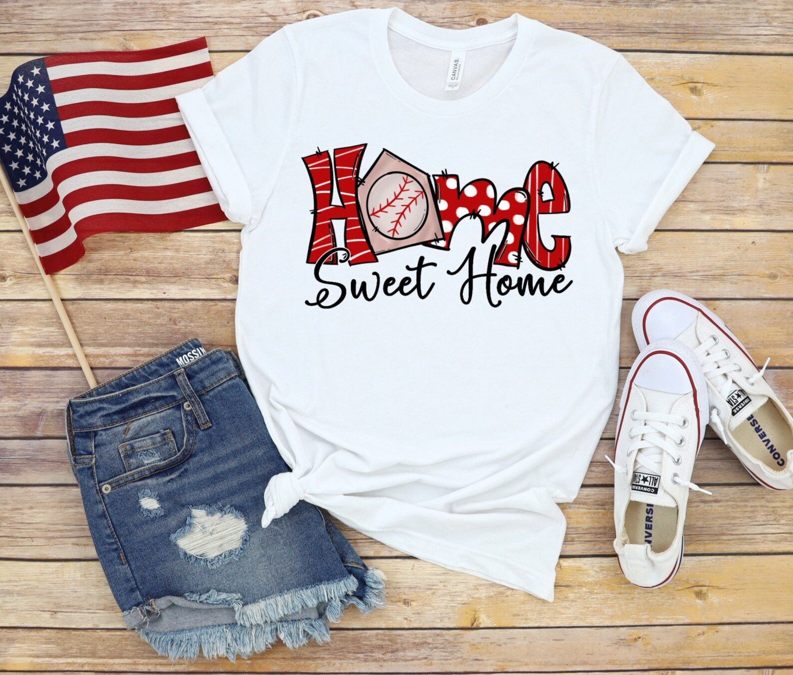 Home Sweet Home Baseball Transfer Baseball HTV HTV DIY - Etsy