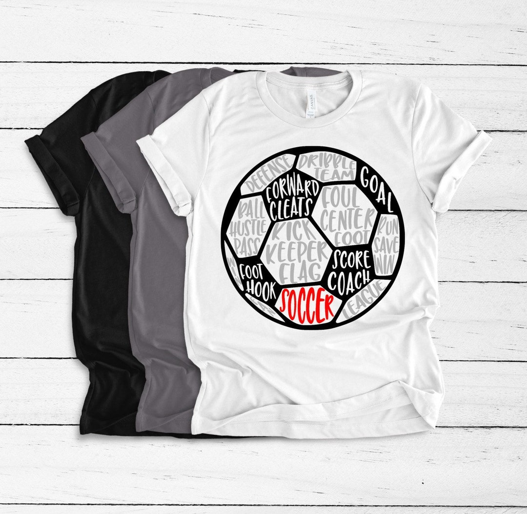 HTV Transfer - DIY Transfer - Soccer Htv - Soccer Ball - Soccer Sayings ...