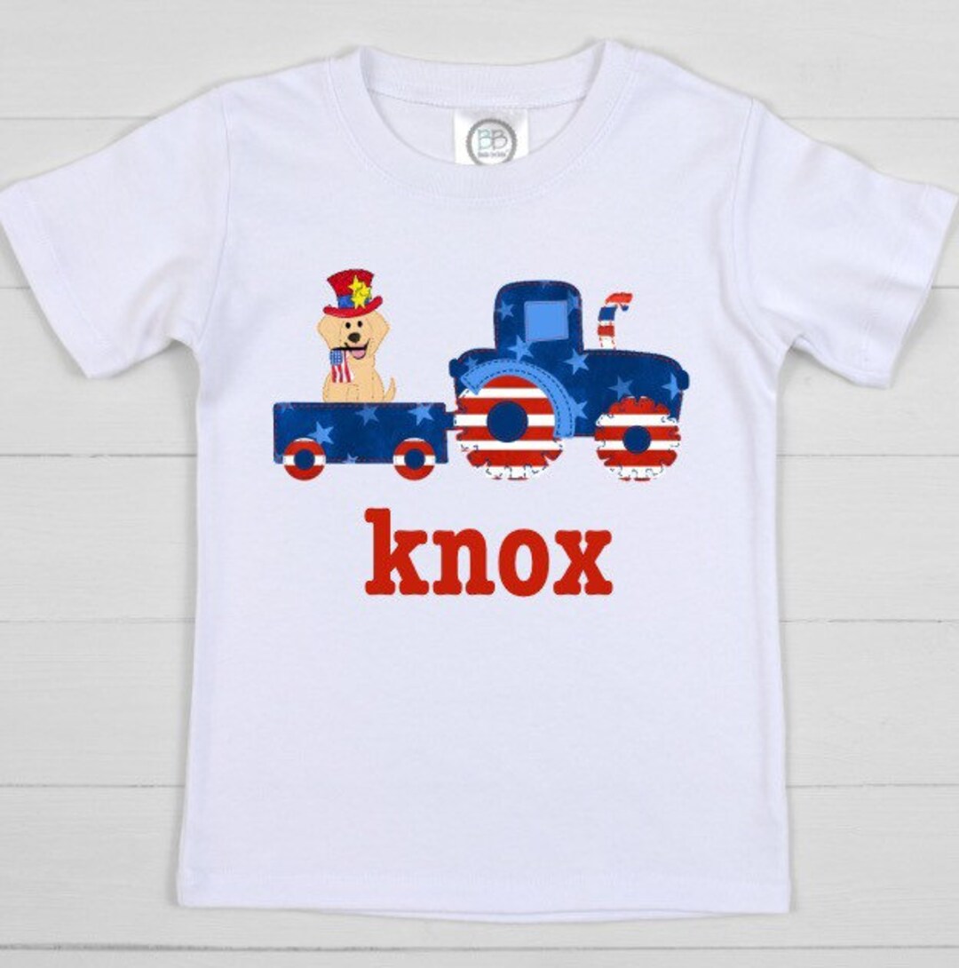 Blue Tractor With Dog Ready to Press HTV Transfer HTV - Etsy