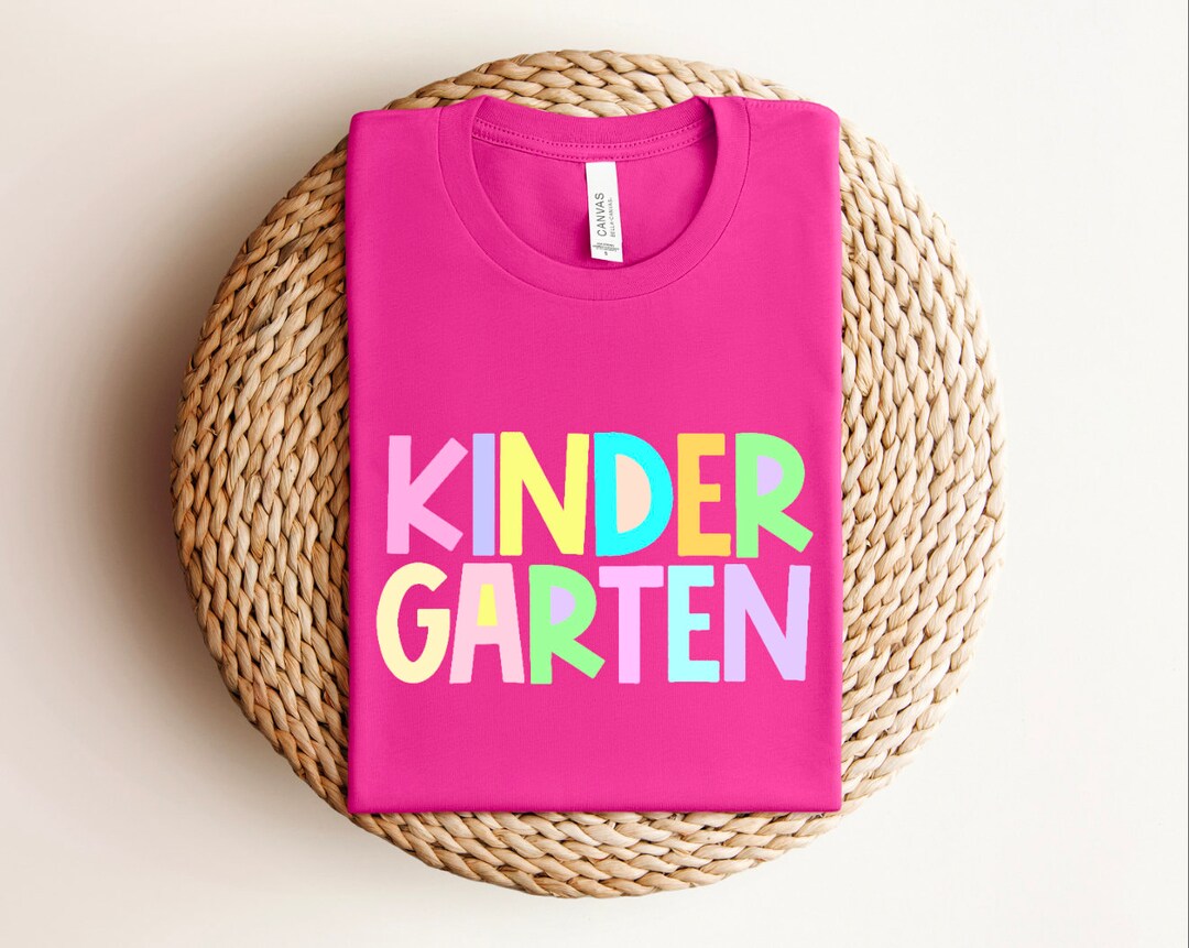 HTV Transfer - DIY Transfer - Kindergarten - Kids - School - Teacher - Etsy