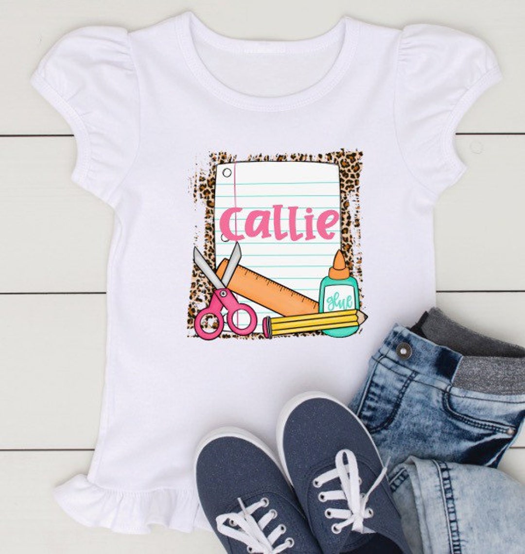 HTV Transfer DIY Transfer Backpack Back to School Kids Personalized ...